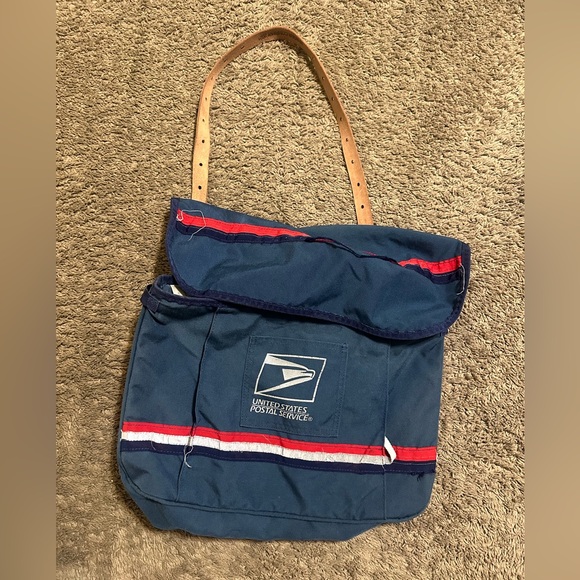 Accessories | Vintage Usps Mailman Electric Tape Carrier Bag 9s | Poshmark